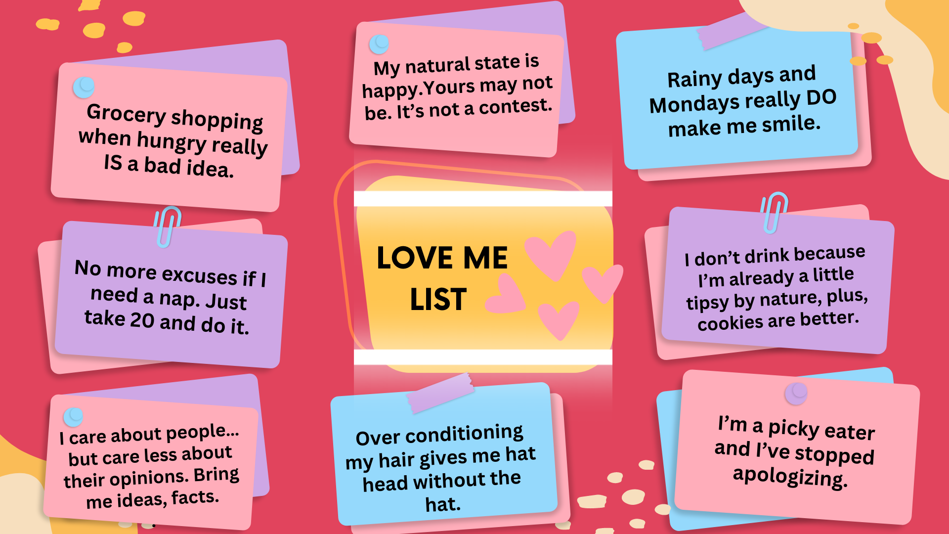 Love Me List – The Heart of the Matter